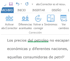 Descarga el corrector de español para word